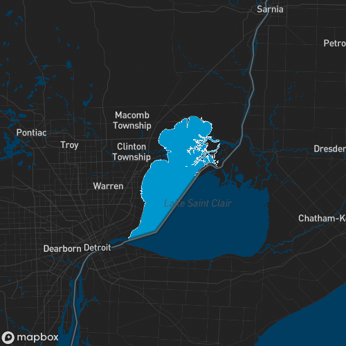 Lake St. Clair Open Lake (U.S. Portion)